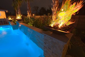 Fire Features in Greater Houston | J.Bradley Custom Pools